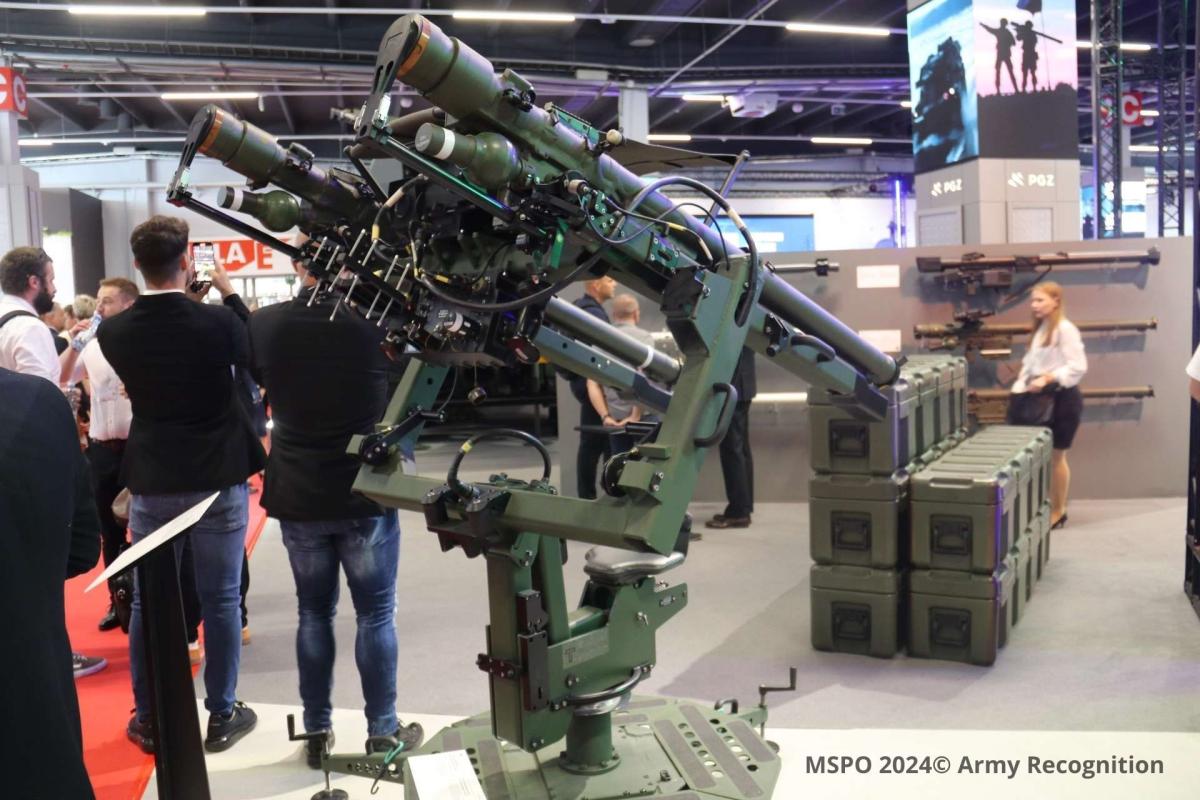 Мобильный зенитный комплекс KUSZA: На выставке MSPO 2024 универсальный ...